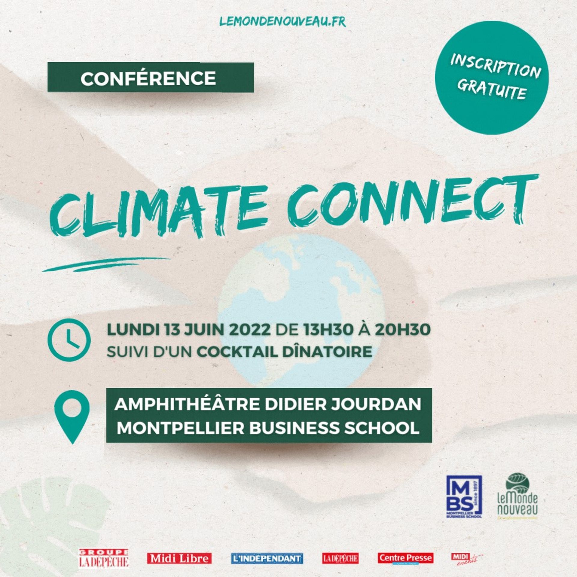 CLIMATE CONNECT - Évènements